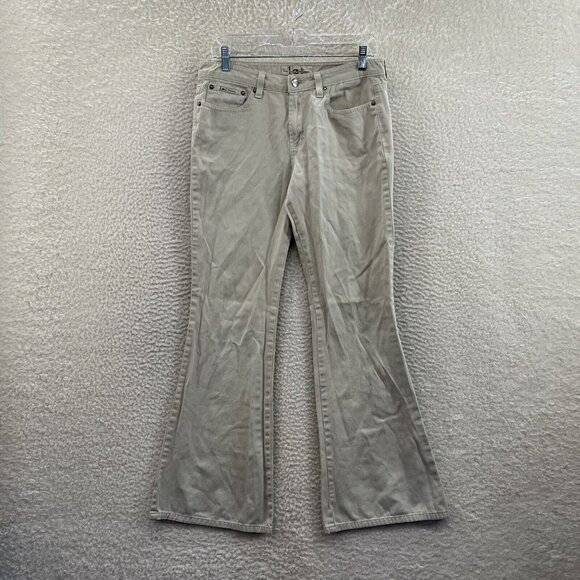 lei | Jeans | Y2k Vintage Lei Pants Jeans 12 29 30 Khaki Tan Beige Mid ...